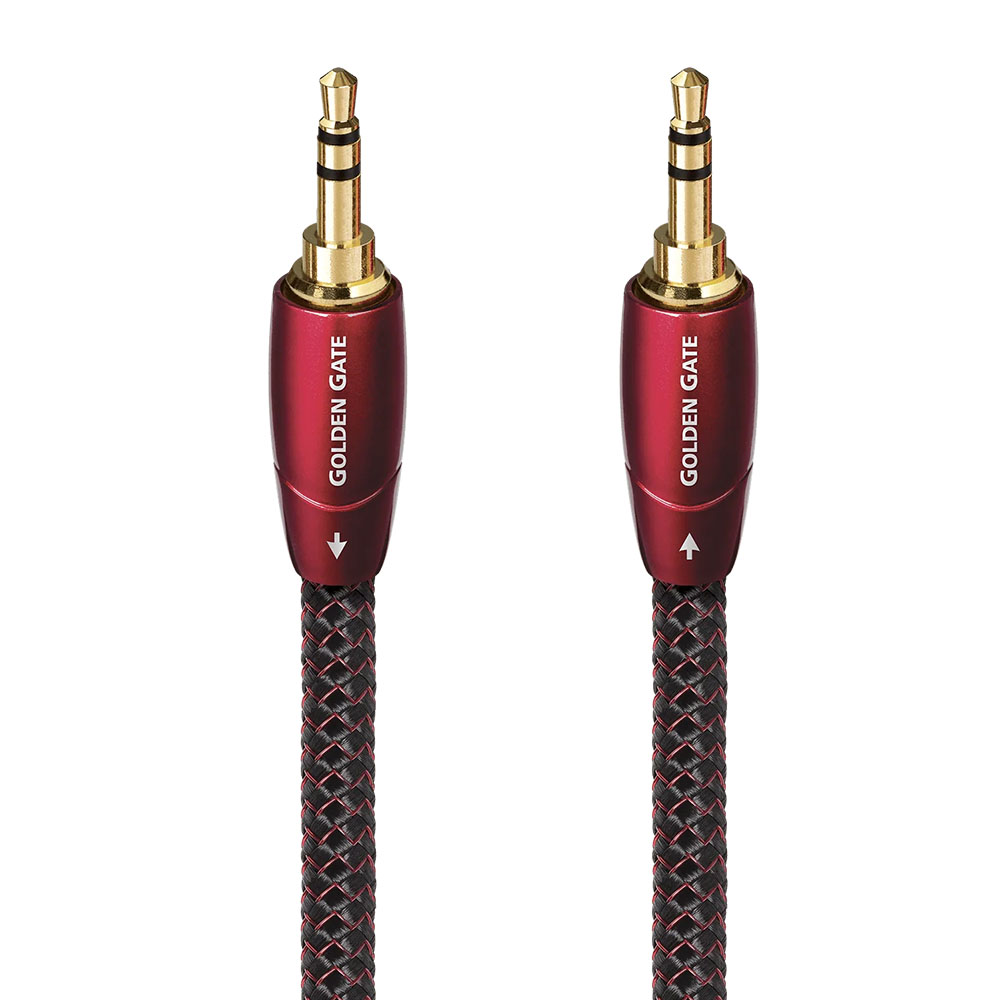 AudioQuest Golden Gate 3.5mm Mini M - M Audio Interconnect Cable ...