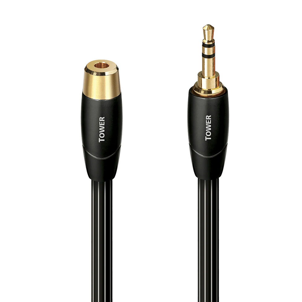 AudioQuest Tower 3.5mm Mini M - F Audio Interconnect Cable | ripcaster ...