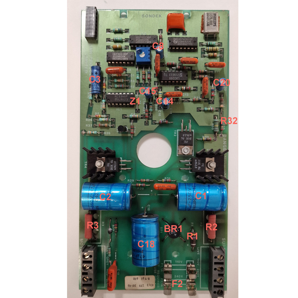 Valhalla Power Supply HV Service Kit | ripcaster.co.uk